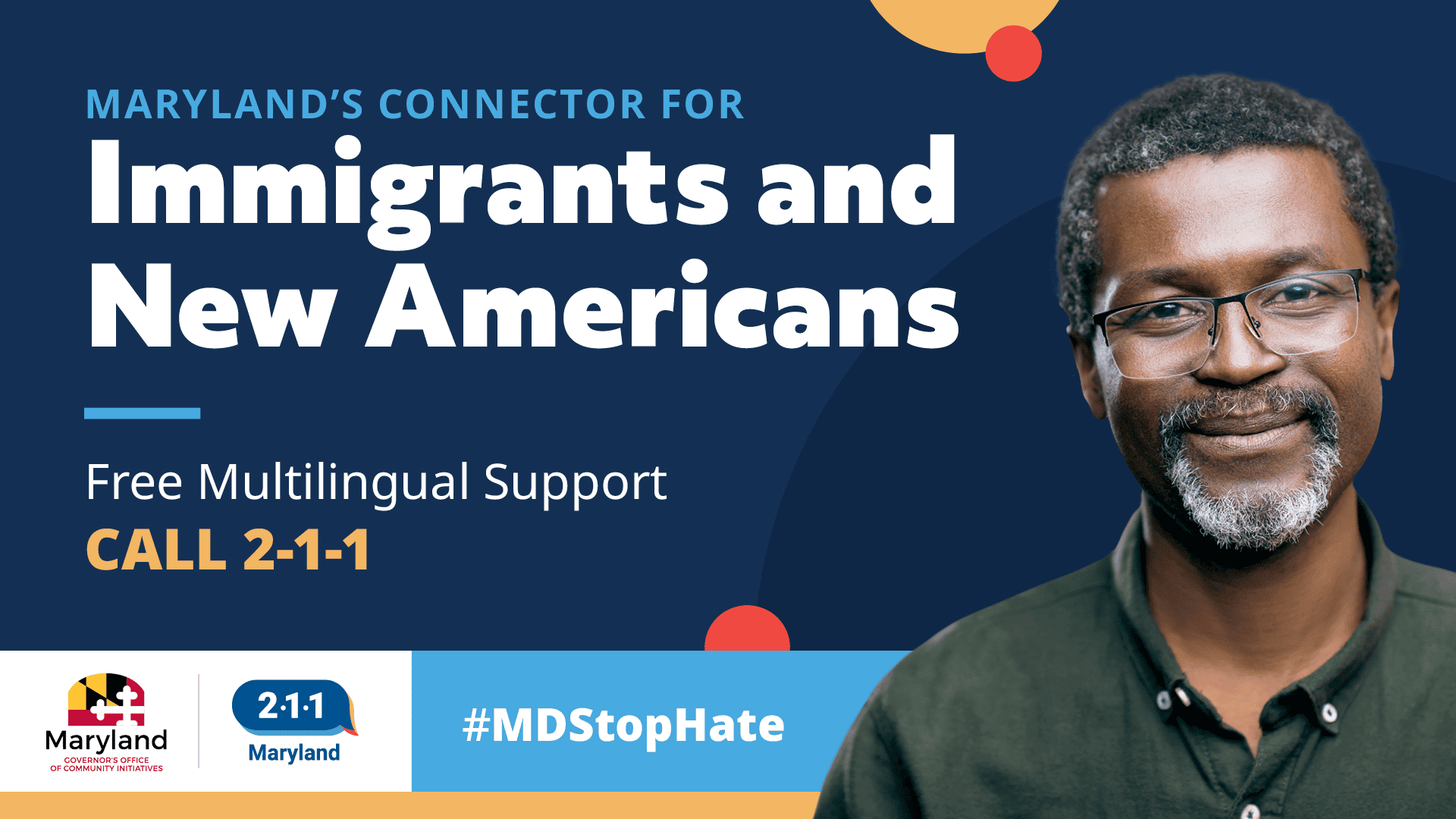 Gov. Hogan Announces 211 Maryland Campaign to Expand Multilingual ...